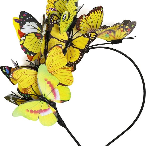Boutique | Accessories | Coucoland Butterfly Fascinator Hat Monarch ...